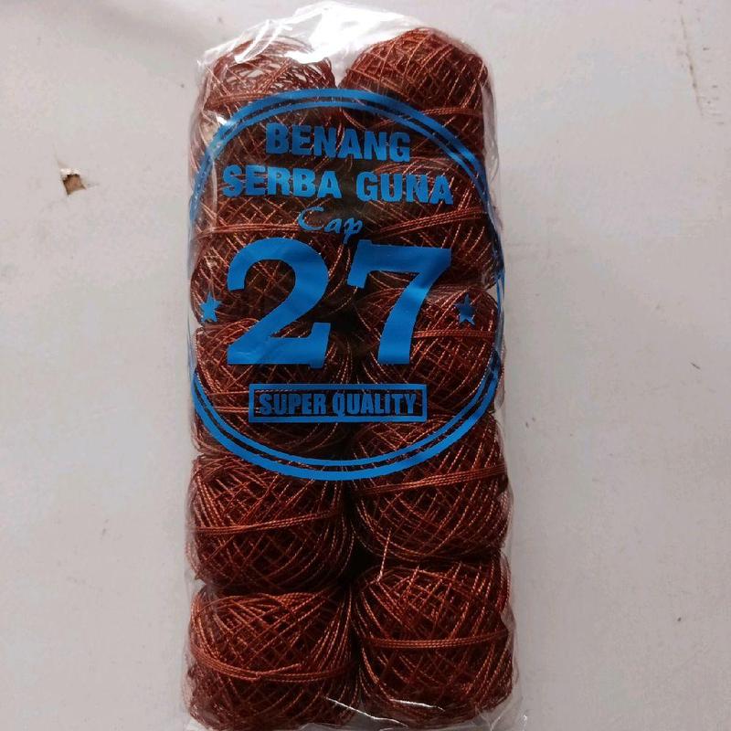 (10pcs) benang nilon coklat Kecil - Shop | Tokopedia