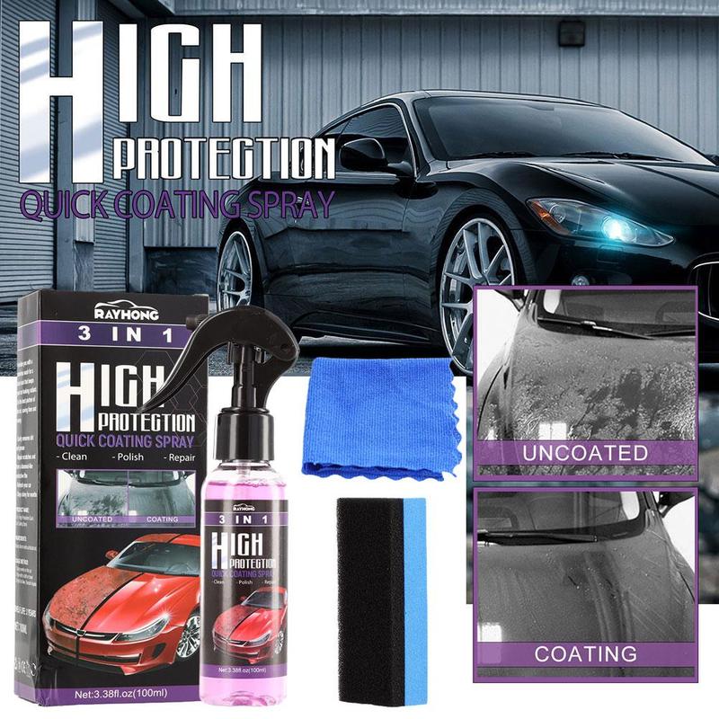 3-in-1 High Protection Fast Car Paint Spray Automatic Changing - TikTok ...