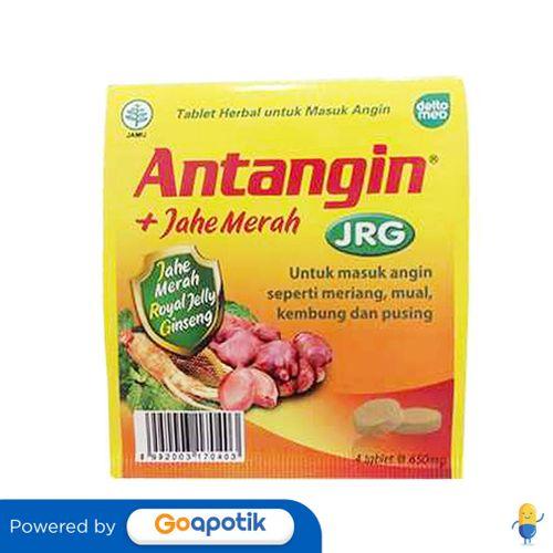 ANTANGIN JRG JAHE PLUS MERAH STRIP 4 TABLET - Shop | Tokopedia