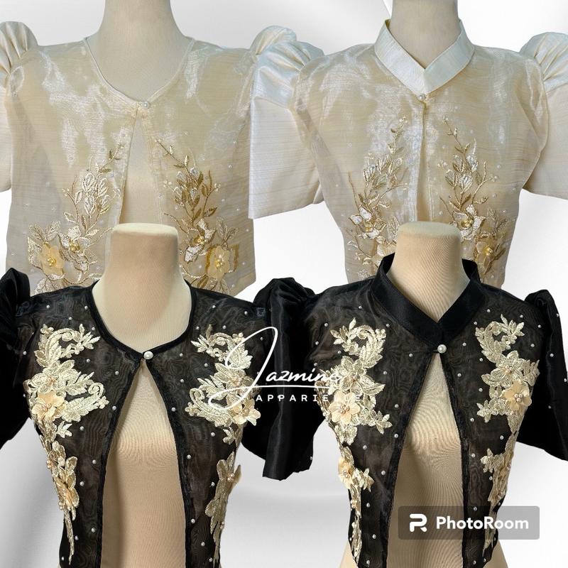 MODERN BOLERO DESIGN | w/ PATCHING LACE | MESTIZA SLEEVES - - TikTok ...