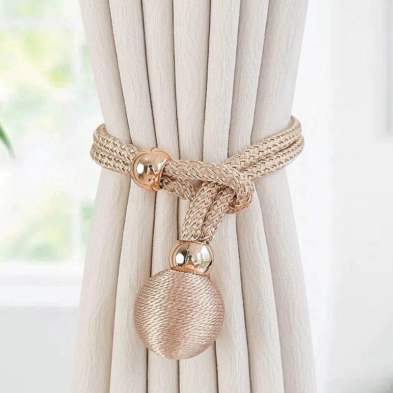 2pcs Curtain Binding Strap Binding Rope Simple Modern Curtai - TikTok ...