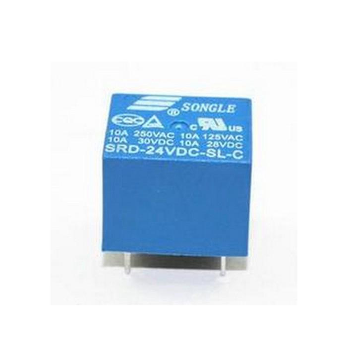 Jual Relay Songle 24V 10A SRD-24VDC-SL-C 5 Pin Power Relay DC - Kota ...