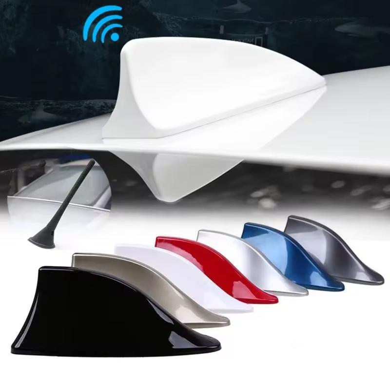 Universal Car Shark Fin Antenna Auto Radio Signal Aerials Roof - TikTok ...