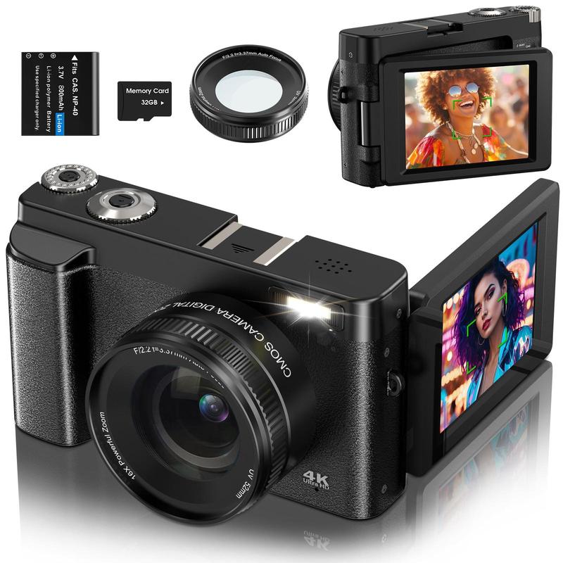 Fall DC101 Multi-functional 4K Digital Cameras For Music Festival ...