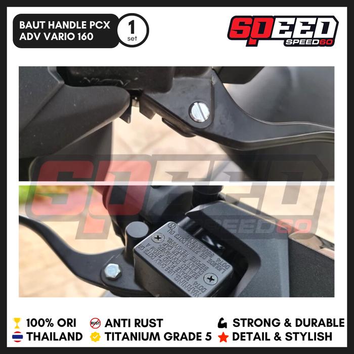 Jual Baut Titanium Handle Handel Honda PCX ADV Vario 160 Grade 5 King ...
