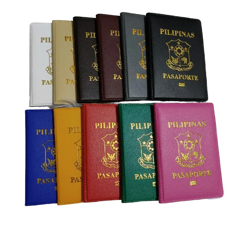 Passport Jacket/Holder Leatherette type with stamping - TikTok Shop ...