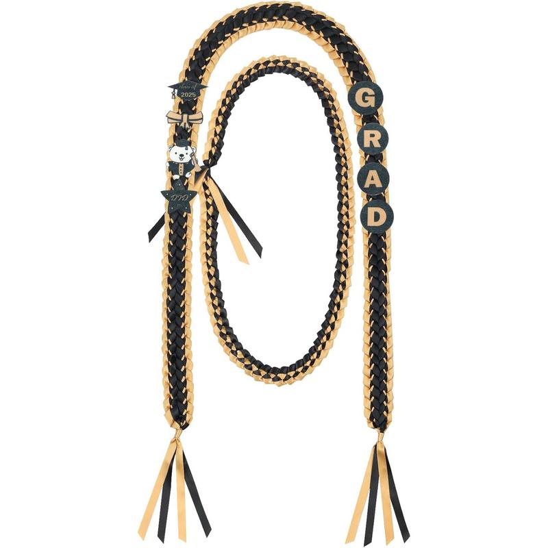 2 pieces Extra Long Grad Leis 70 inch Graduation Lei Necklace Class of ...