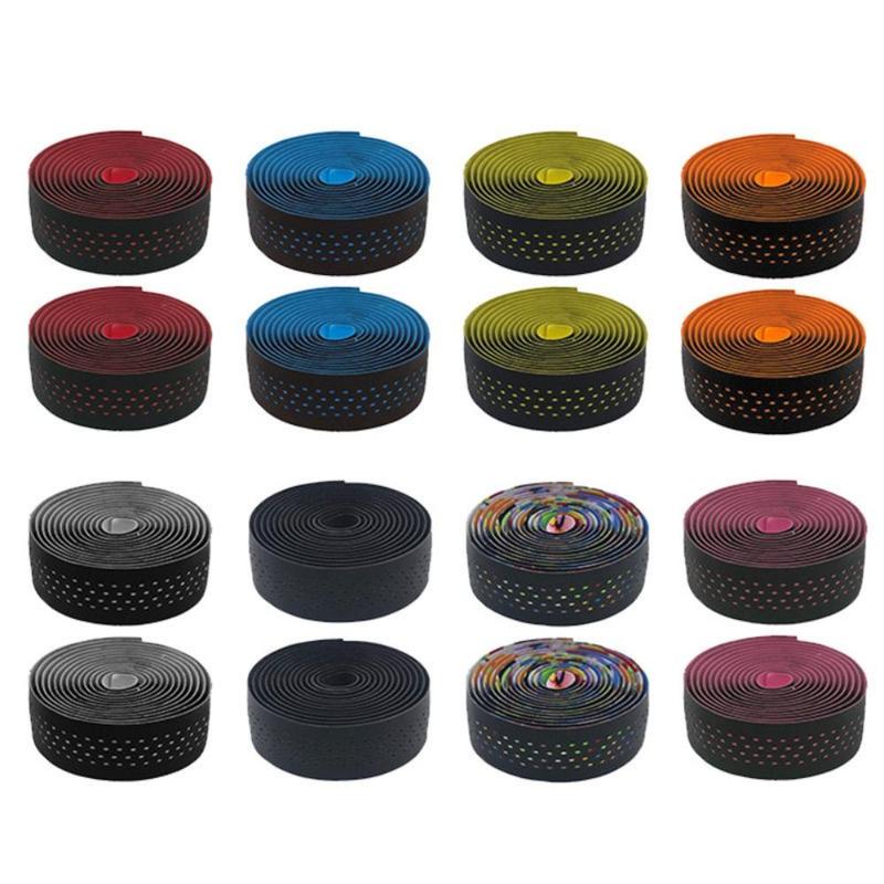 New PU EVA Hand Bar Grip Tapes Breathable Wear-Resistant Bicycle ...