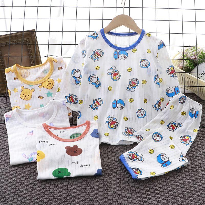 Children's Spring and Autumn Thin Air Conditioning Room Clothes ...