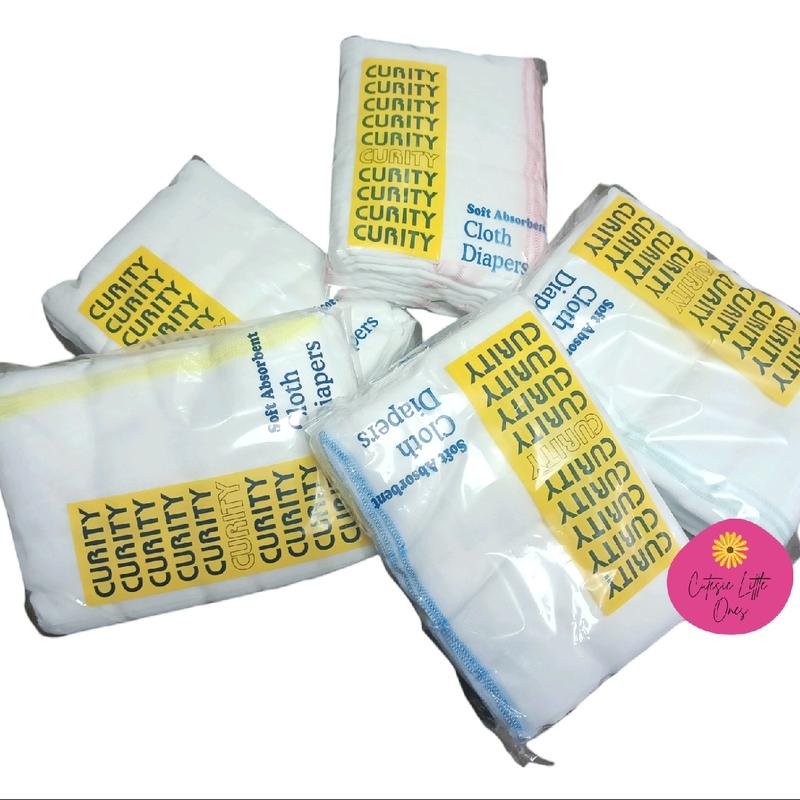 Cutesie Curity lampin. gauze diaper baby oil unilove vegan korean ...