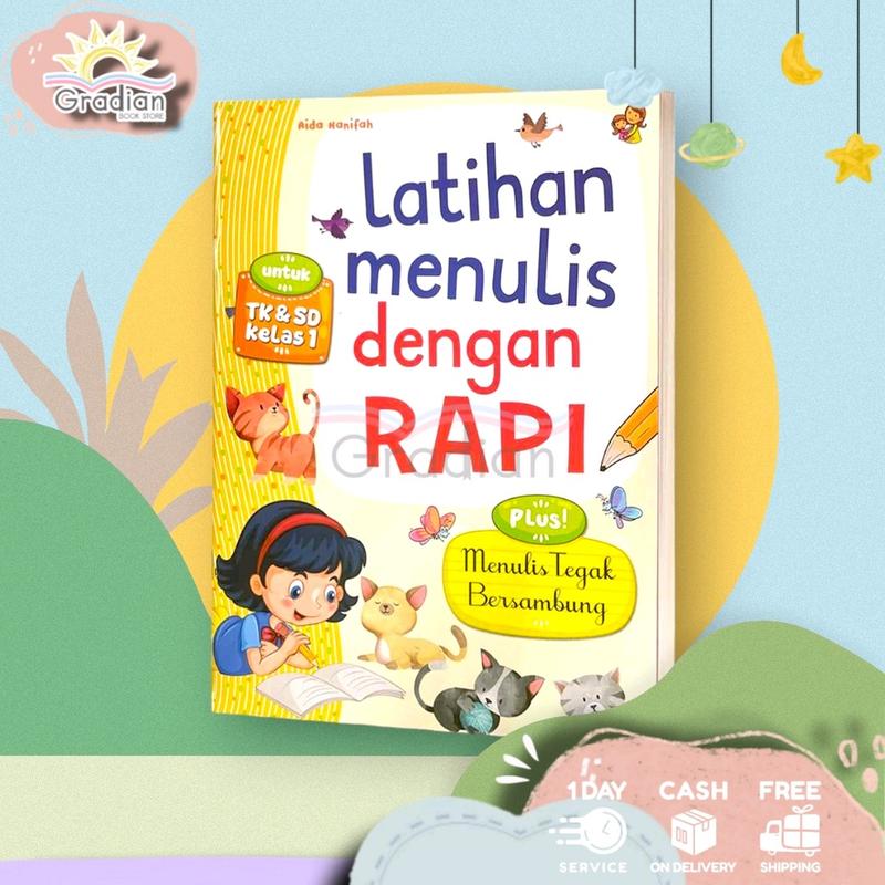 Buku Latihan Menulis Dengan Rapi / Buku Latihan Menulis Anak - Shop ...