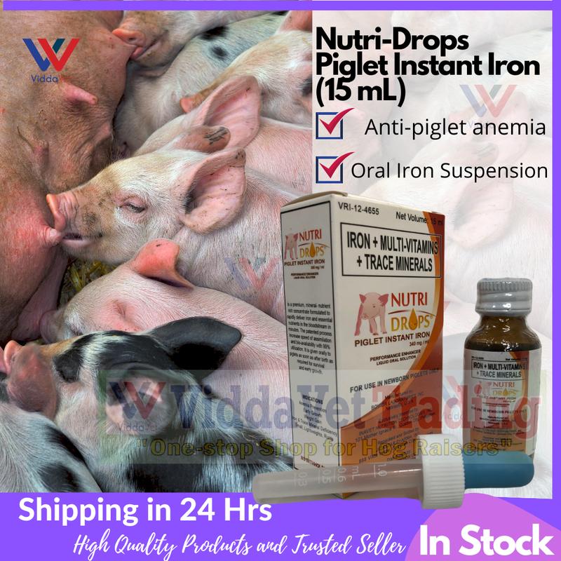 [LIVESTOCK] 15ML Nutri drops Instant I.ron (iron+vitamins+mineral ...