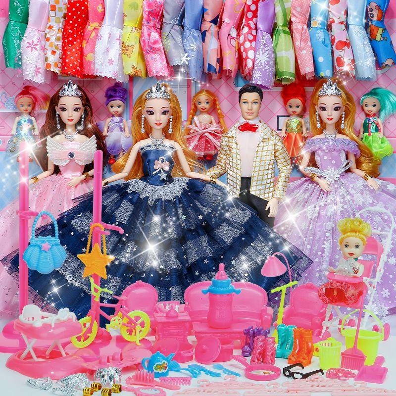 Mainan Kotak Hadiah Anak Patung Barbie, Pakaian, Sesuai untu - TikTok ...