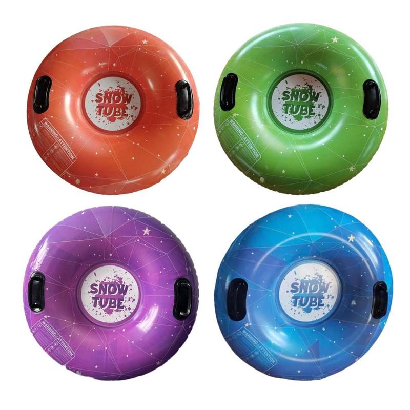 Inflatable Snow Tube Children Skiing Tube Snow Toy 35 inch with ...