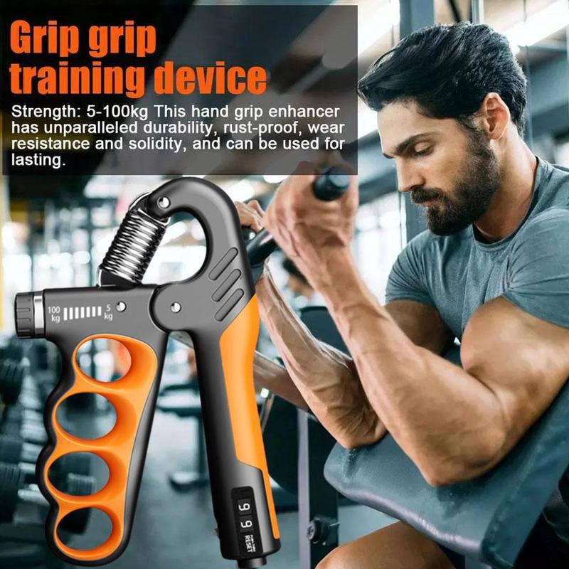 1pc Counting Hand Gripper Adjustable Electronic Hand Grip Hand - TikTok ...