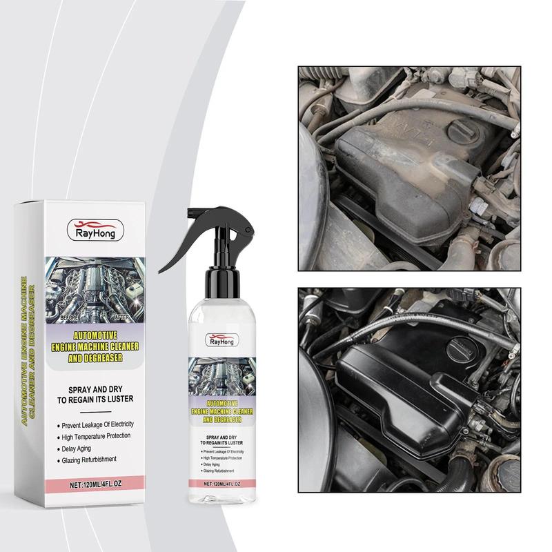 120ml Engine Degreaser Spray - Helps Remove Oil Grease from Car ...