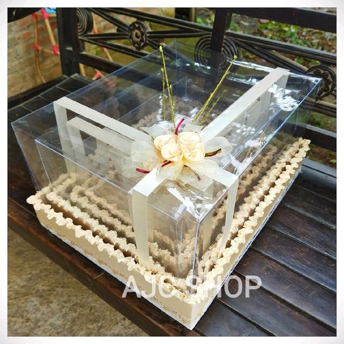 Promo Box Kotak Seserahan 1 set Isi 4 Pernikahan Mika Tempat Jewelery ...