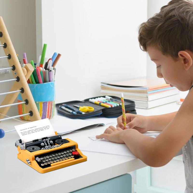 Typewriter Building Set Retro Typewriter Building Blocks Toys - TikTok ...