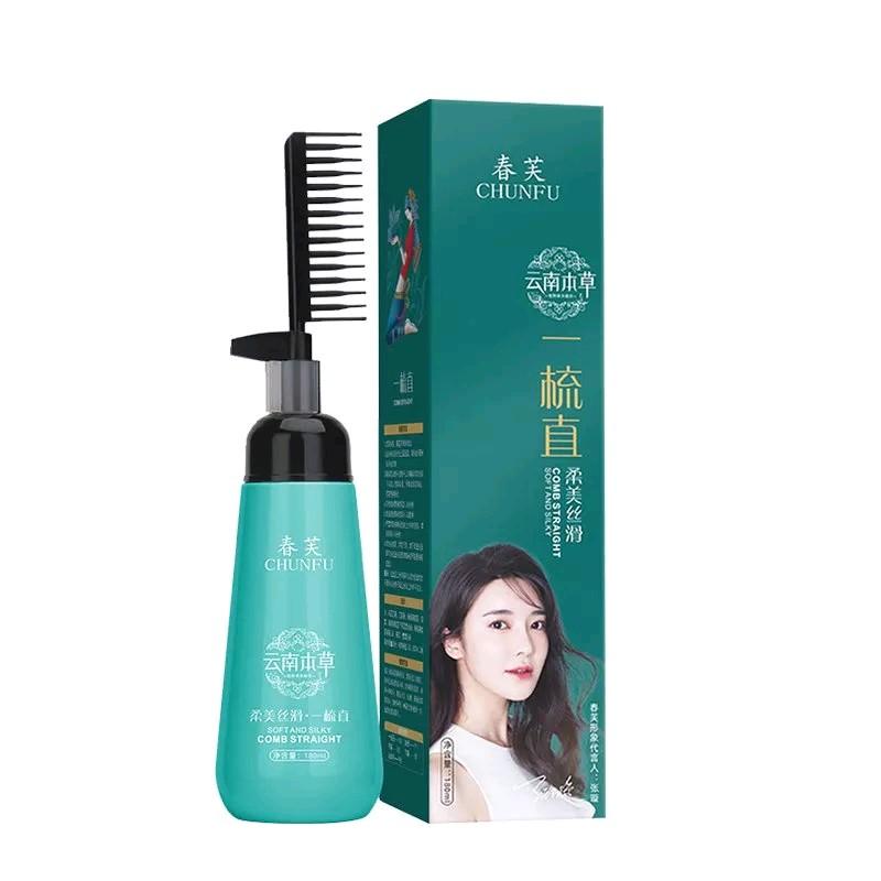 Natural Herbal Hair Relaxer hair straightener chunfu hair straightening ...