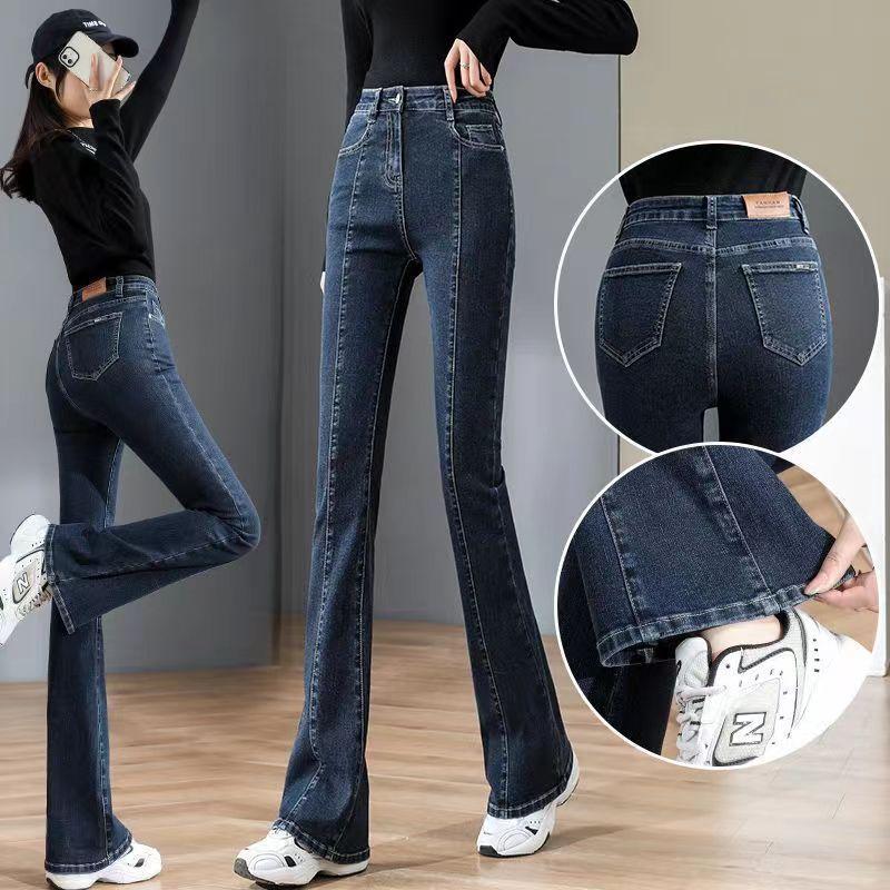 Seluar Jeans Kurus untuk Wanita, Koleksi Musim Bunga dan Musim - TikTok ...