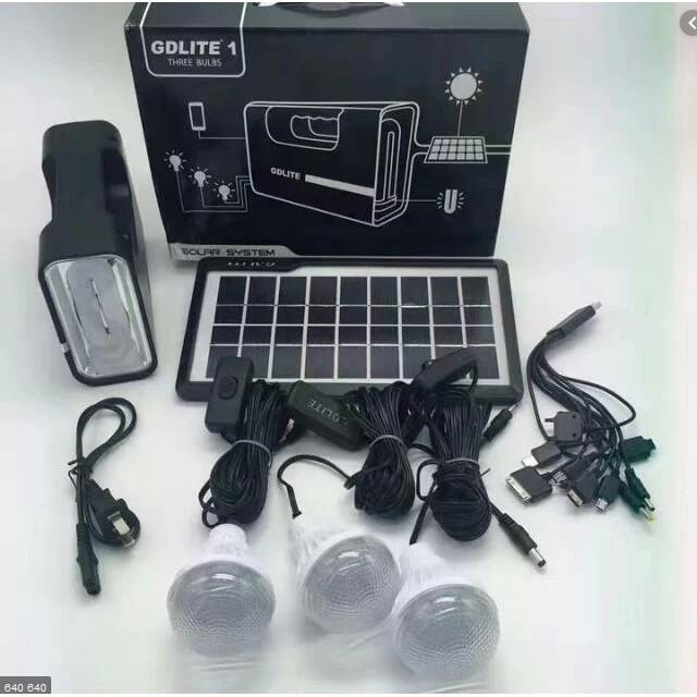 GDlite GD-8017 solar lighting system (black) - TikTok Shop Philippines
