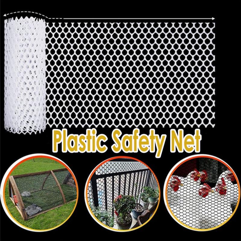 Plastic Safety Net Balcony Railing Mesh Protection Net PVC Fencing ...