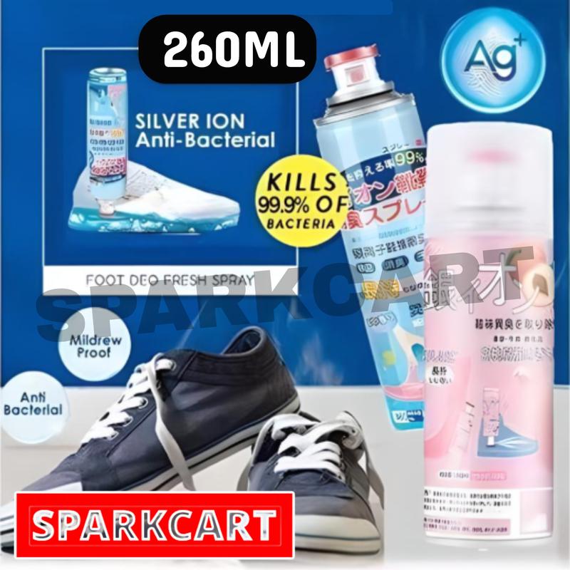 260ML Japan Shoe Deodorant Spray Deodorizing Antibacterial Spray ...