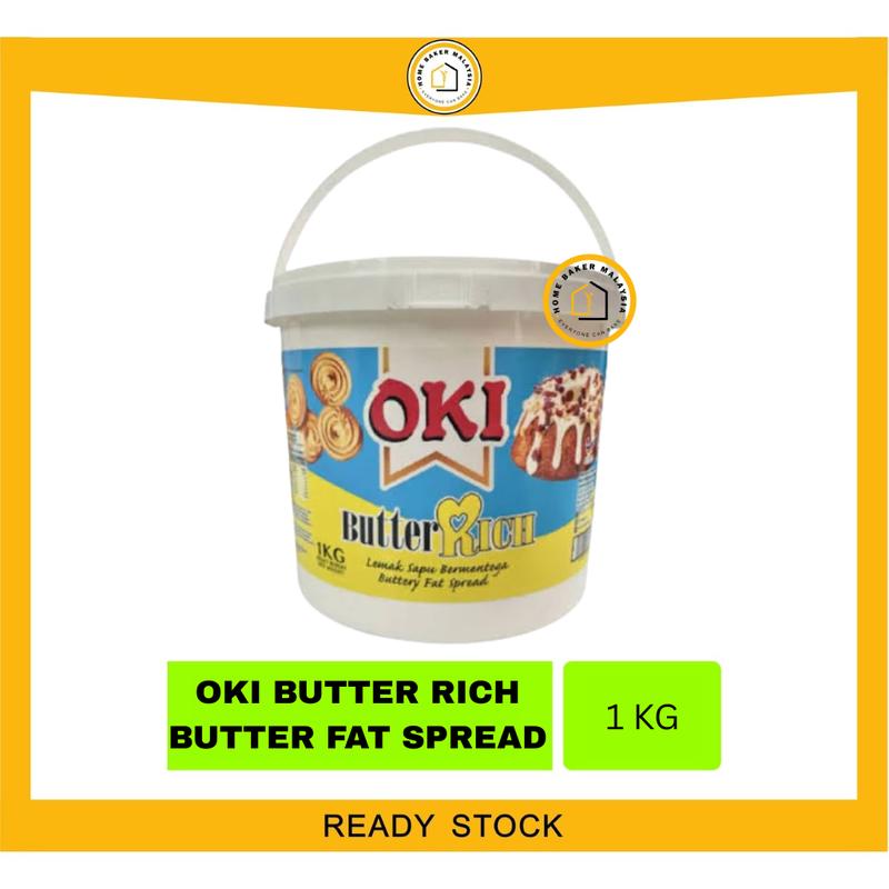 OKI BUTTER RICH (MOI BUTTER RICH) / LEMAK SAPUAN BERMENTEGA 1KG ...