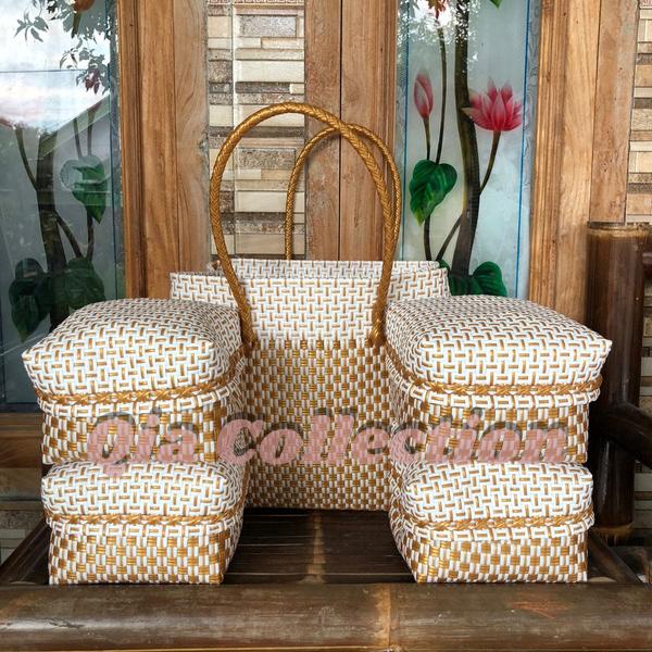 tas anyam keben isi 2 /set keben /jali premium / set keben warna - Shop ...