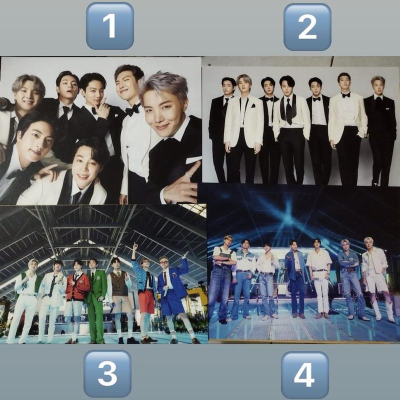 SHARING A4 BTS Photobook 2021 BTS Bromide (ukuran A4) - Group Photo ...