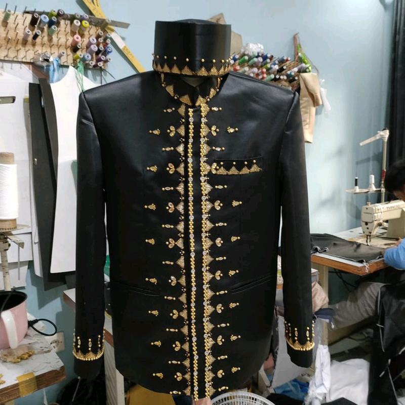 BAJU BESKAP BAPAK HAJAT MODERN AB BRIDAL SUPER ONE MODEL PYRAMID - Shop ...
