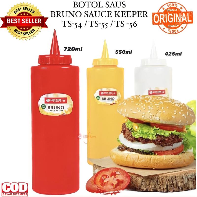 ( BISA COD ) PROMO LION STAR TEMPAT BOTOL SAUS / SAUCE KEEPER BRUNO TS ...