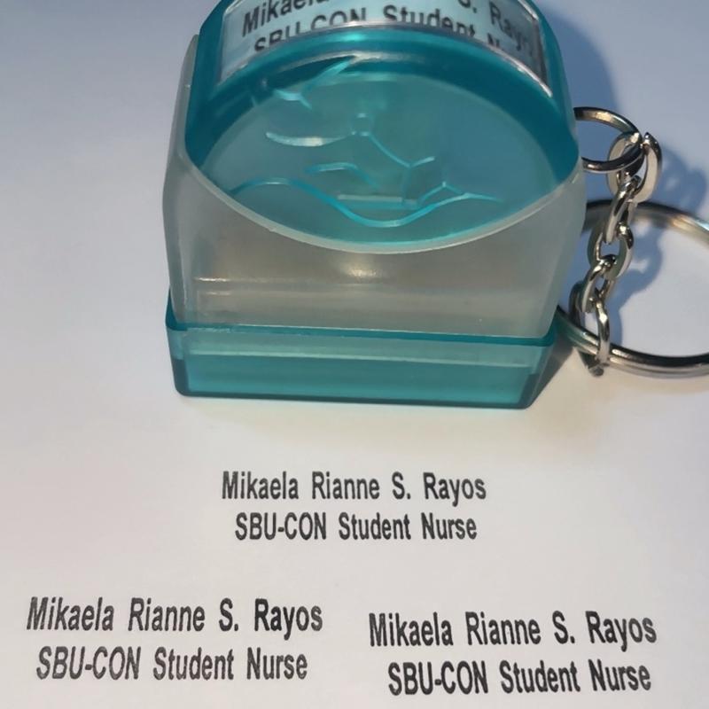 STAMP Dolphin Personalized Selfinking Stamp with Free Chain- - TikTok ...
