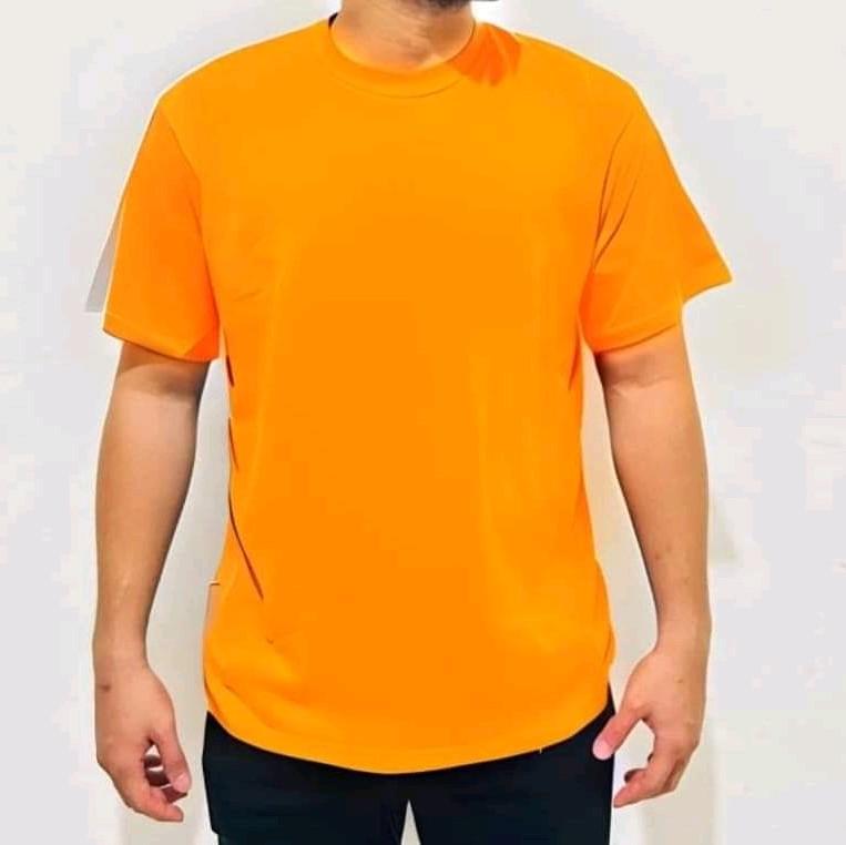Unisex Plain Cotton CVC Fabric T-Shirt for Men - Crew Neck, Nick ...