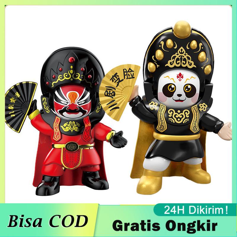 Boneka Face Changing Lucutoy Beijing Opera Face Makeup Dekorasi - Shop ...
