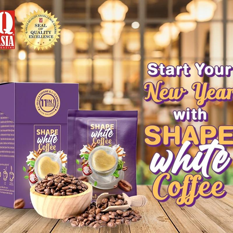 11 in 1 SHAPE WHITE INSTANT COFFEE DRINK - TikTok Shop Philippines