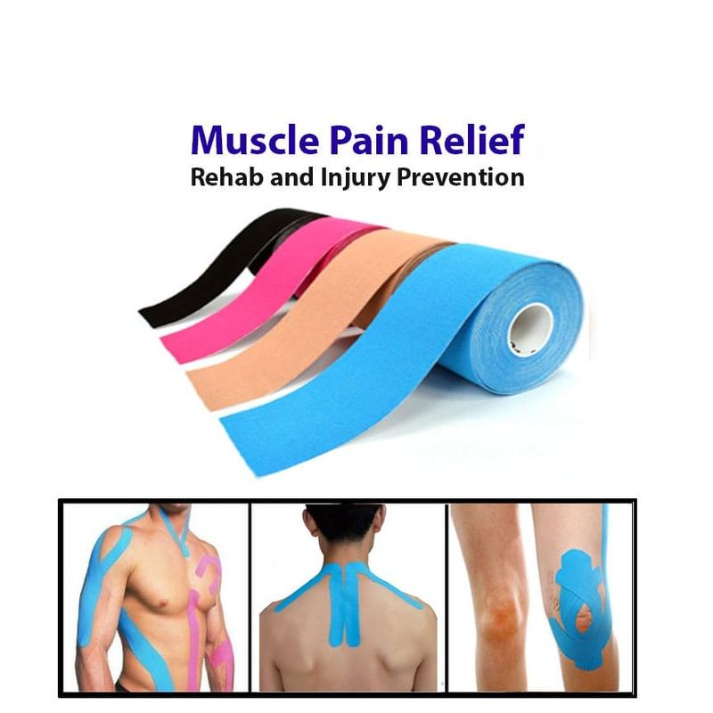 Kinesiology Sport Elastic Tape Physio Strapping Muscle Tape Pain ...