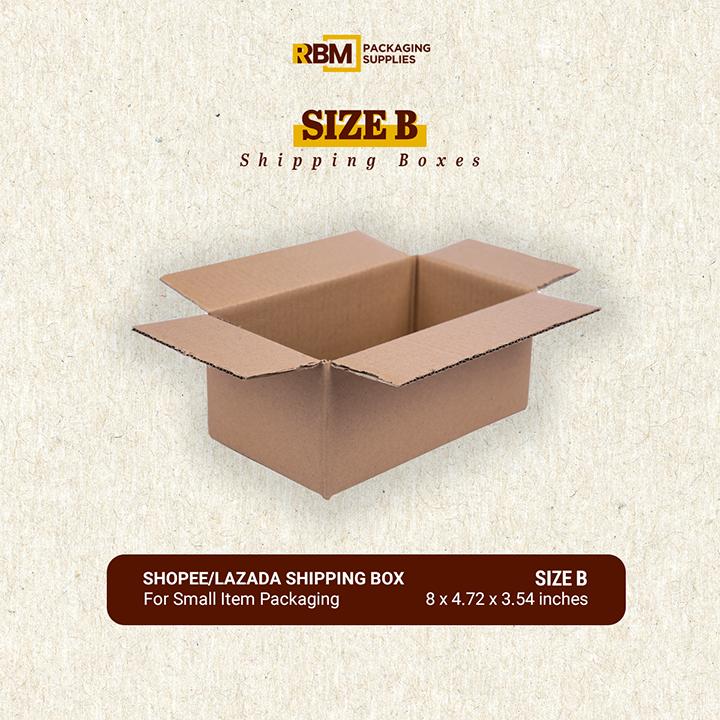 Shipping Boxes (Small) | Corrugated Shipping Box | SIze B (1 - TikTok ...