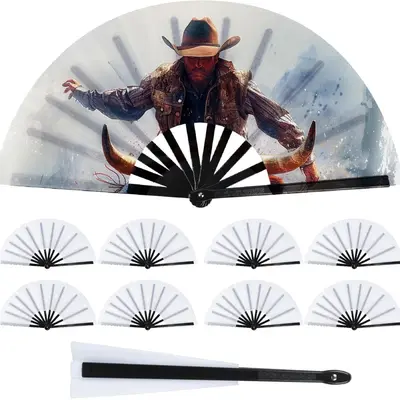 Sublimation Fan 13 Inch Sublimation Blank Clap Fans - 10 Pack For Line ...