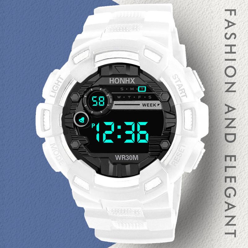 Waterproof Luminous Military Clock Waterproof LED Digital Wathes ...