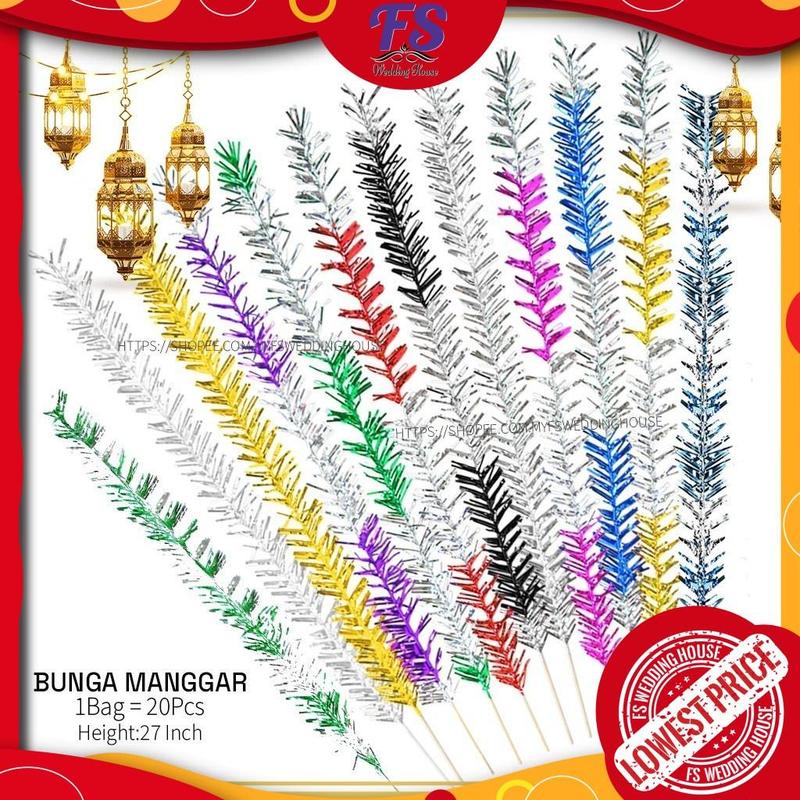 20PCS-BUNGA MANGGAR LIDI/ WEDDING CEREMONY / MAJLIS KAHWIN / - TikTok ...