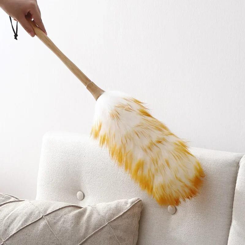 Anti-static Household Feather Duster Dust Removal Cleaning Broom ...