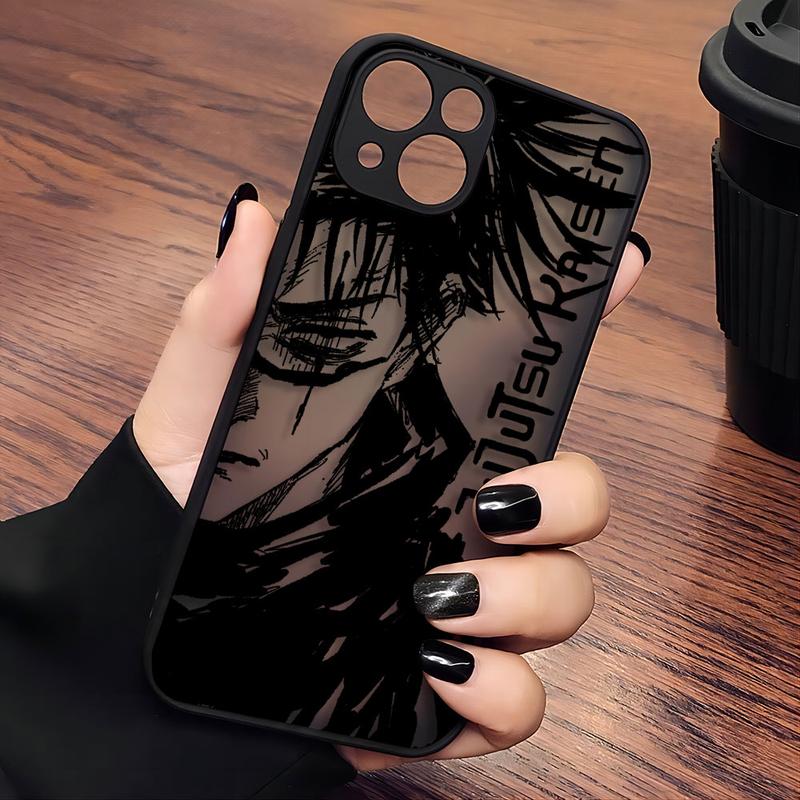 Sarung Telefon Anime, Jujutsu Kaisen Hitam Panas, Untuk Oppo - TikTok ...