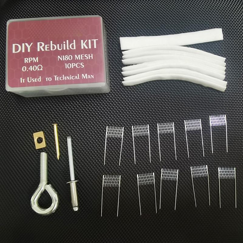 Kit Bina Semula DIY, 1 Set, Gegelung Gantian untuk Ni80 Mesh-VINCI ...