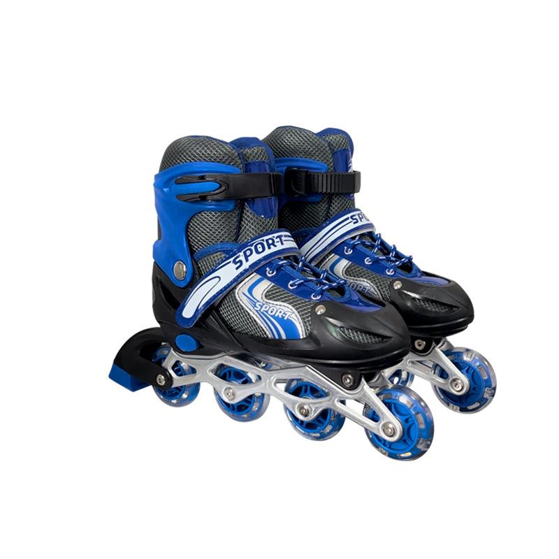 The Skating Shoes Flash Inline Wheel Full Set Adjustable Skates ...