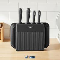 Jual Informa Cooking Color Hawk Pisau Dapur & Talenan Dengan Block ...