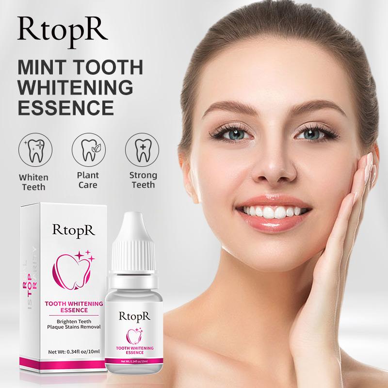 RtopR FDA Teeth Whitening Essence Daily Use Effective Remove - TikTok ...