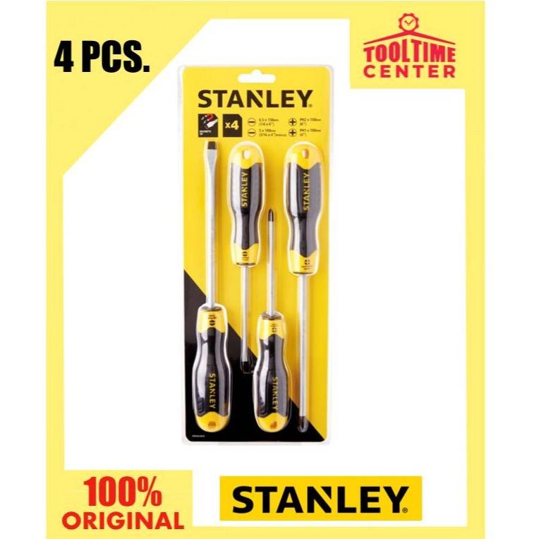 Stanley 4 pc. Cushion Grip Magnetic Screwdriver Set STMT66671 - TikTok Shop Philippines