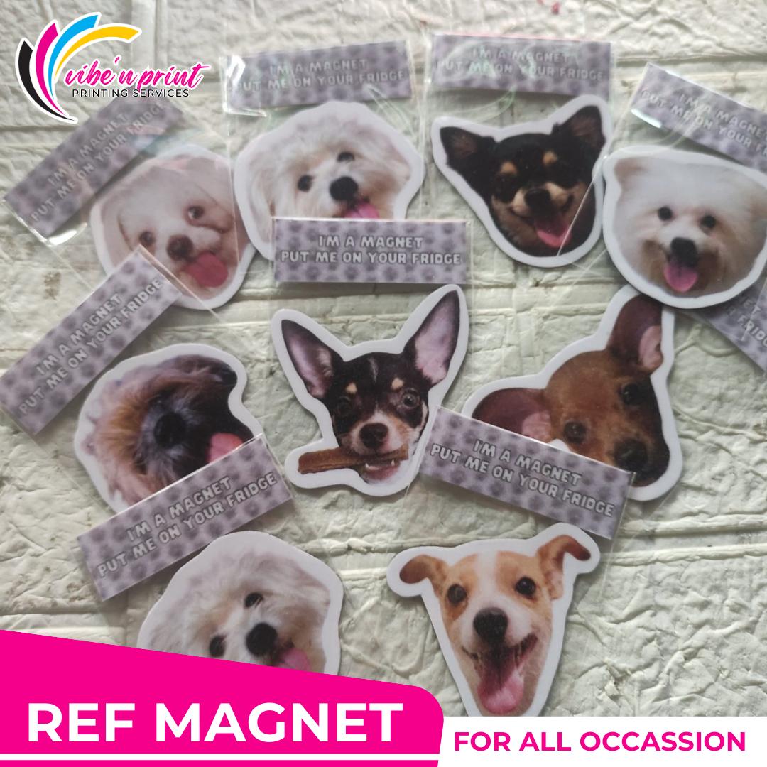 Ref Magnet Face Cutout with Plastic & Tags - Perfect for Home Decor ...