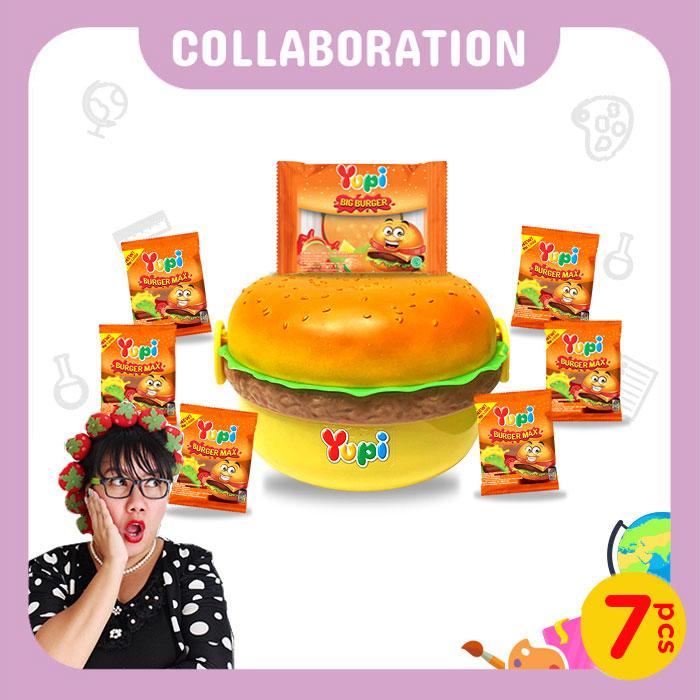 Yupi X Mommy Wongndesso Yupi Package Lunch Box Burger - Shop | Tokopedia